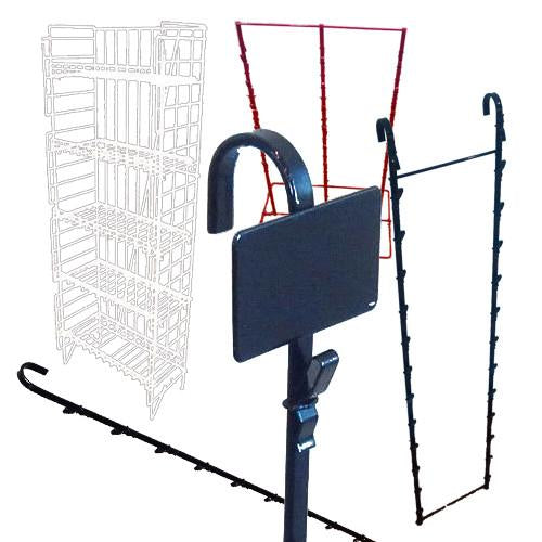 Shop Potato Chip Display Rack - Chip Rack with Clips – storesupplyhunter